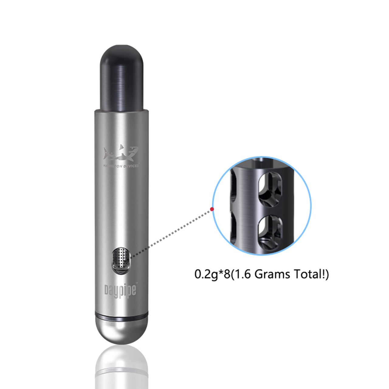 Hamilton Devices - Day Pipe Metal Hand Pipe - Chi City Smoke Shop